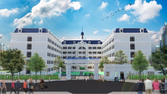 Khám phá khu campus hiện đại của trường TH, THCS & THPT Archimedes Đông Anh